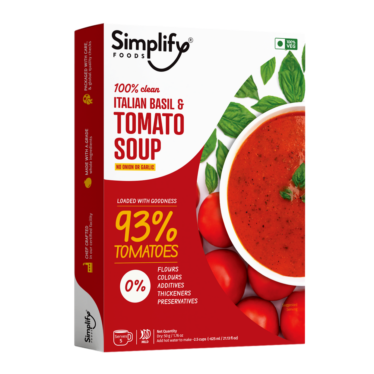 Vegetable Soup : Buy organic and healthy ready-made soup powder mix online – Simplify | 100% ...